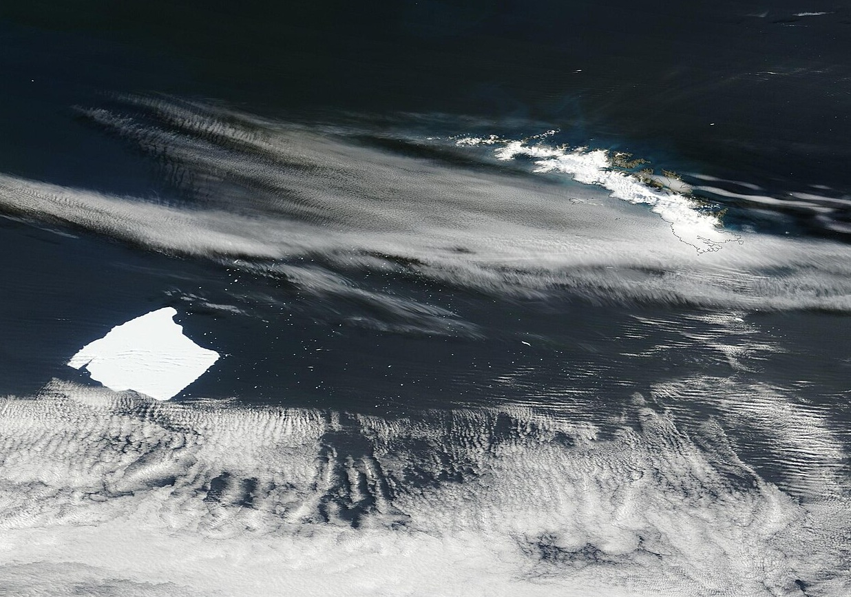 Eisberg A23a läuft auf Grund – Der Gigant steckt fest