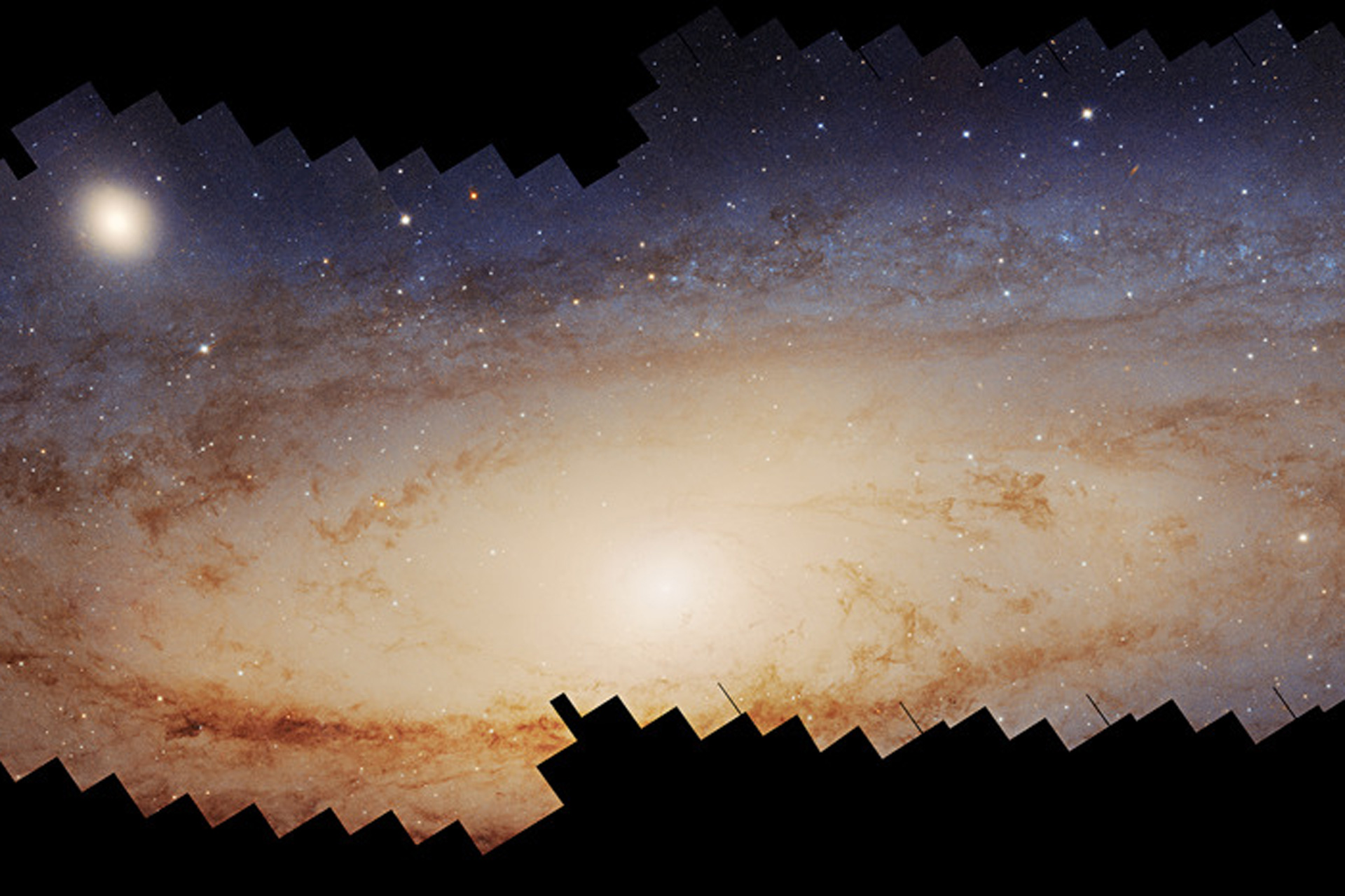 Zehn Jahre, 1.000 Umläufe: Hubble zeigt Andromeda wie nie zuvor