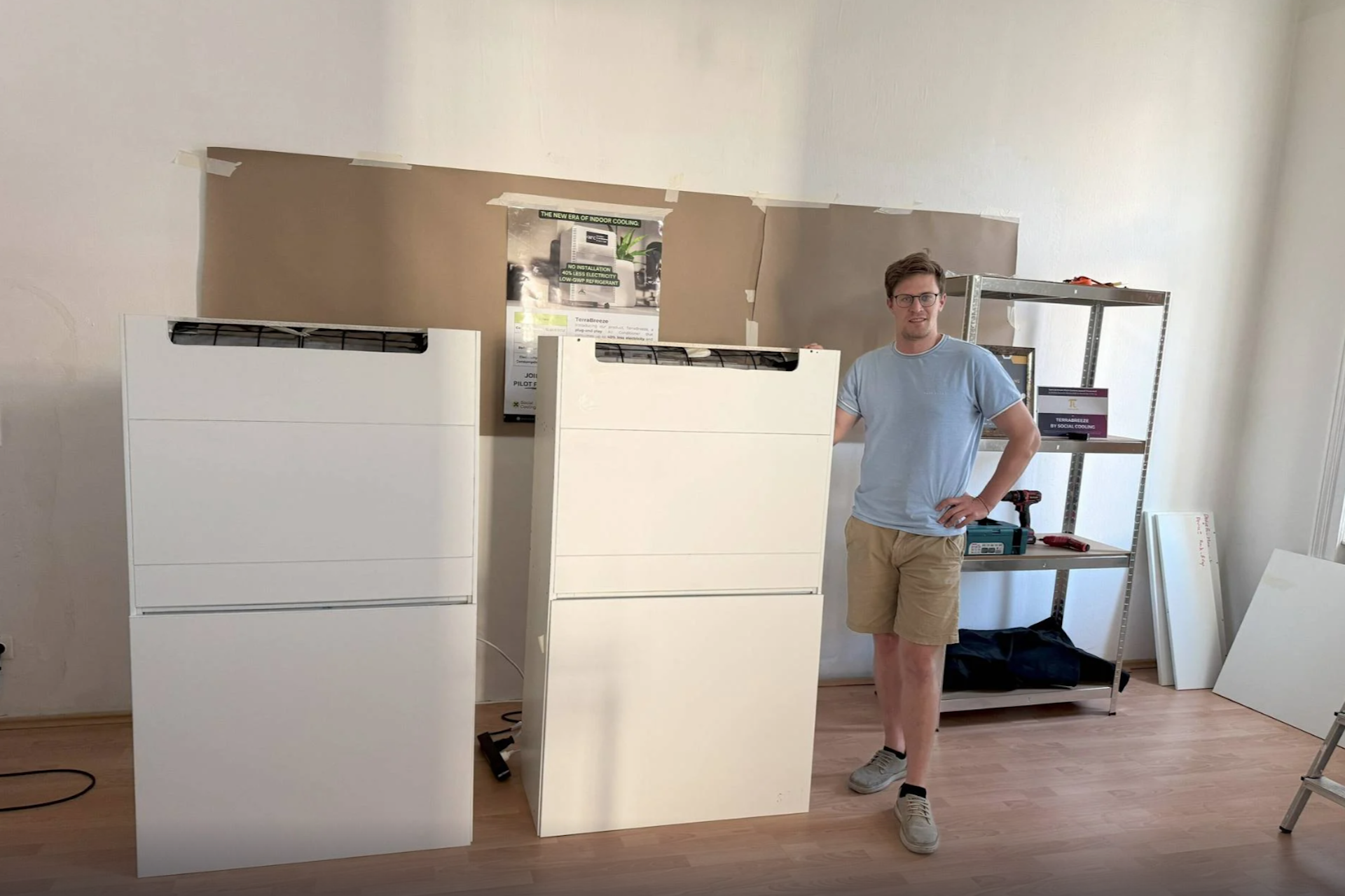 Diese Klimaanlage ohne Installation kühlt direkt aus der Steckdose